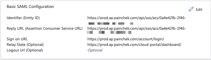 Entra ID SSO – Specific Configuration (SAML) – PainChek Support (US ...