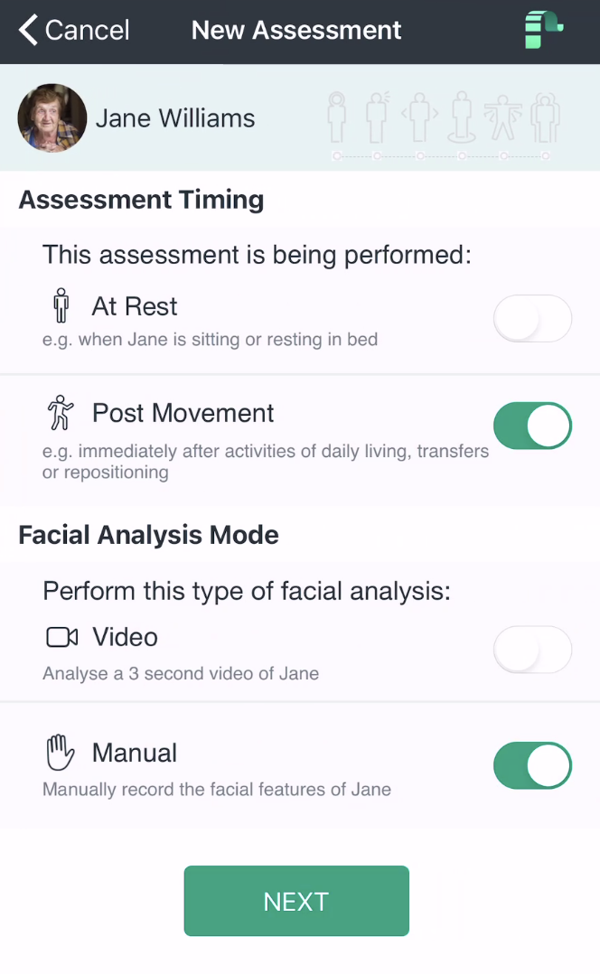 Conducting a Manual Facial Analysis – PainChek Support