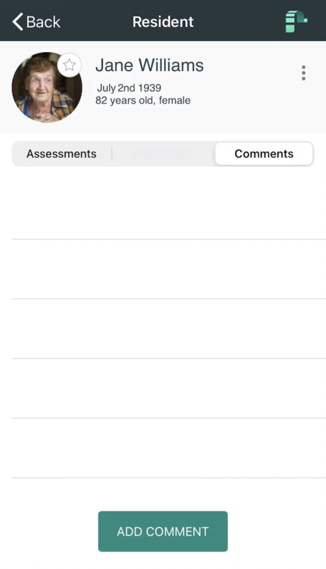 Adding Comments – PainChek Support